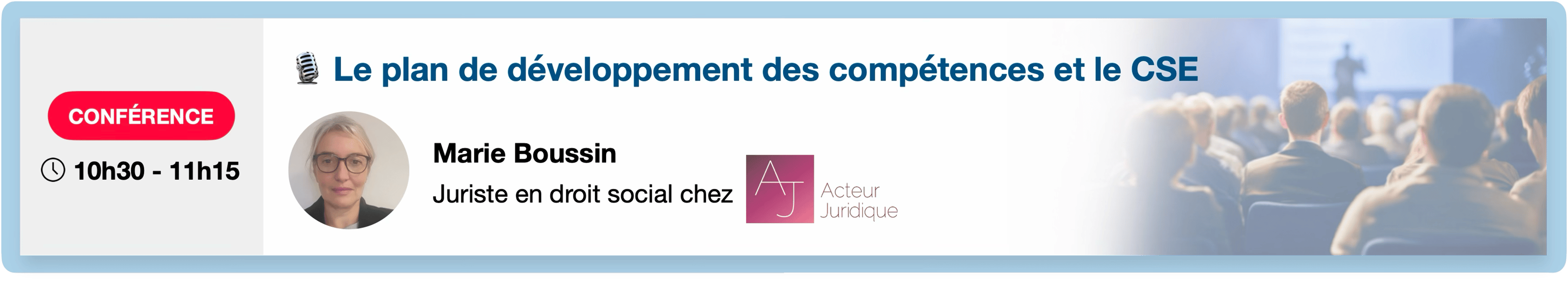 Liste d'attente 4ème workshop - Social CSE